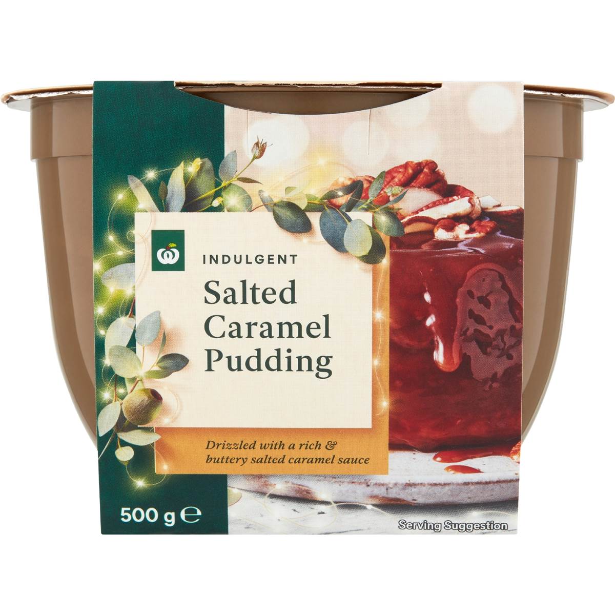 Woolworths Indulgent Salted Caramel Pudding 500g | Woolworths