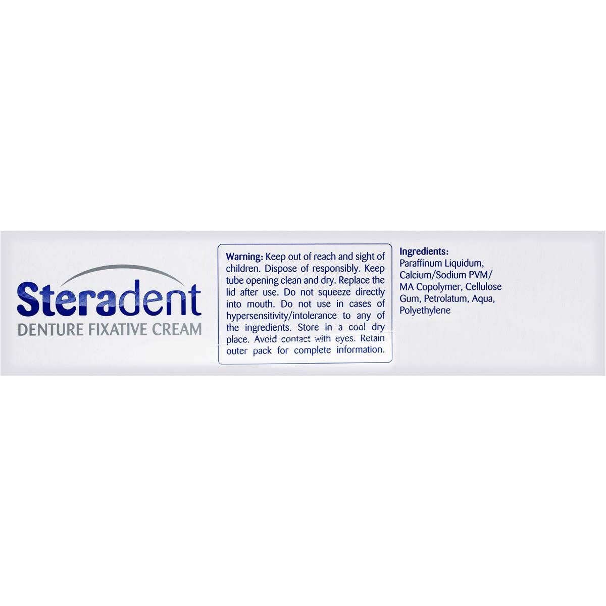Steradent Sensitive Fixative Denture Care 40g | Woolworths