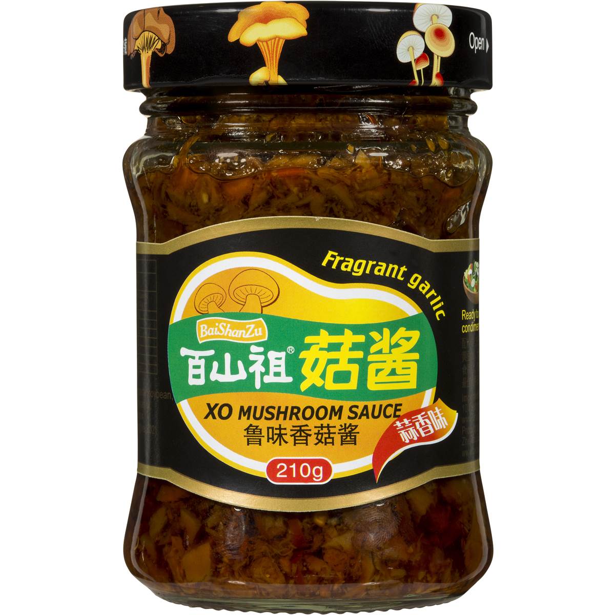Baishanzu Xo Mushroom Sauce Garlic 210g | Woolworths