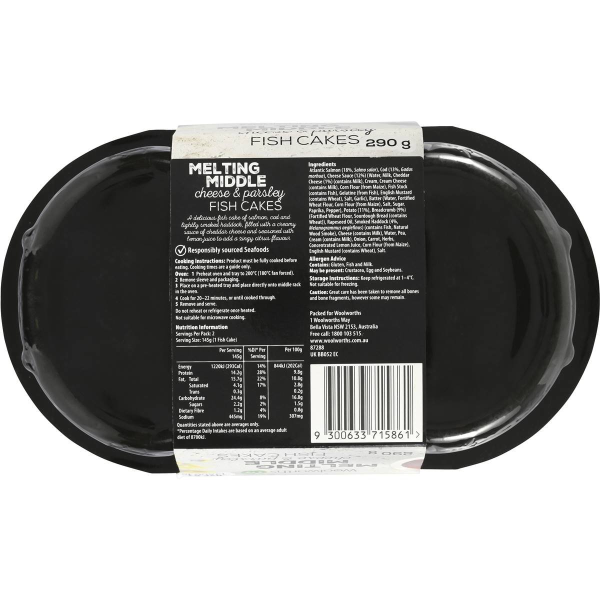 Woolworths Fish Cakes 290g | Woolworths