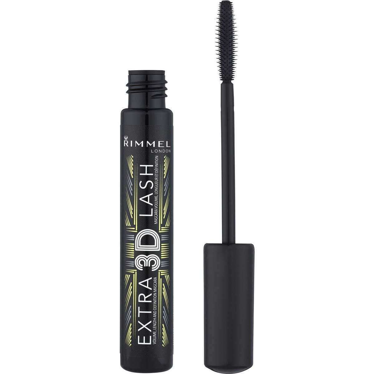 Rimmel Extra 3d Lash Mascara Extreme Black Each | Woolworths