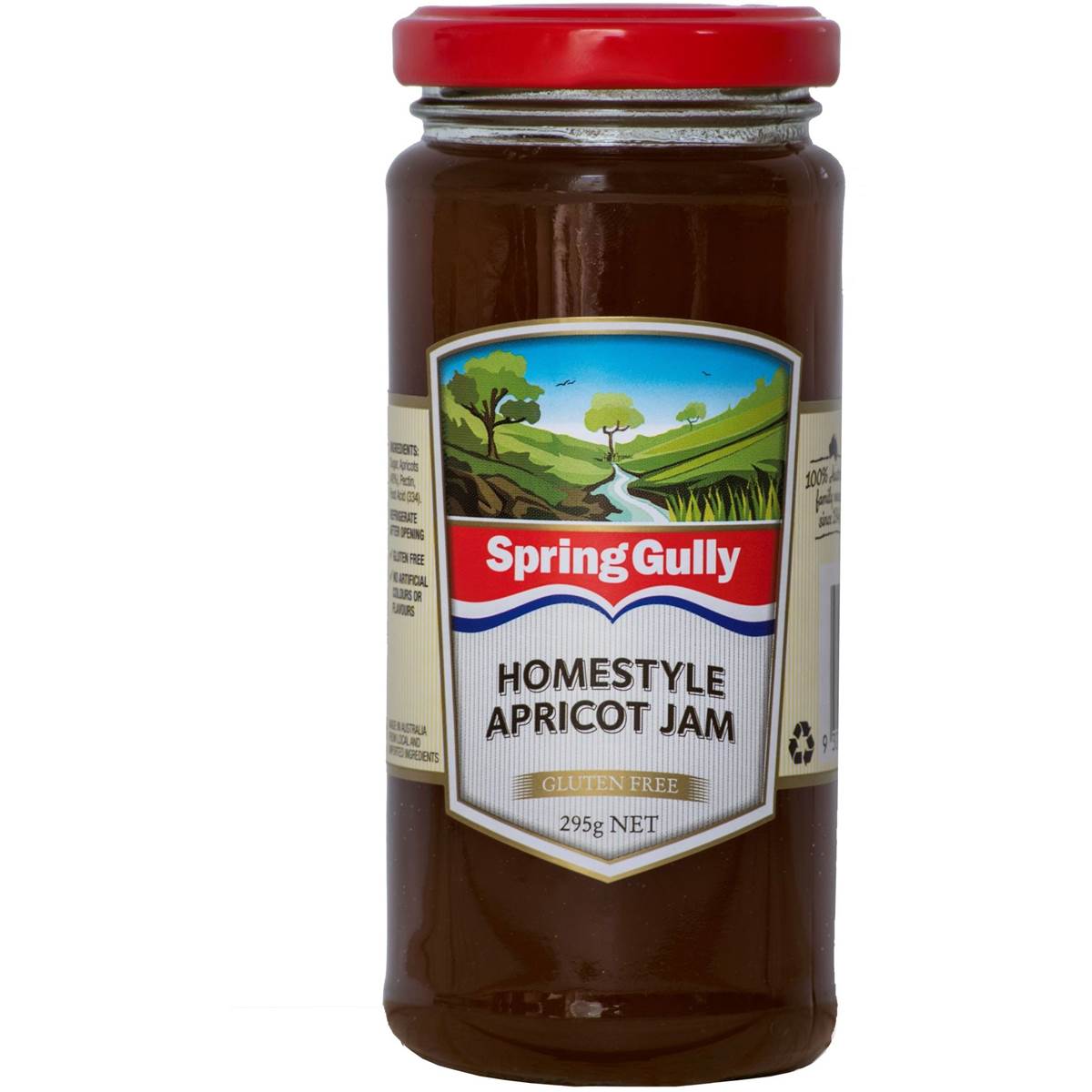 Spring Gully Jam Homestyle Apricot 295g | Woolworths