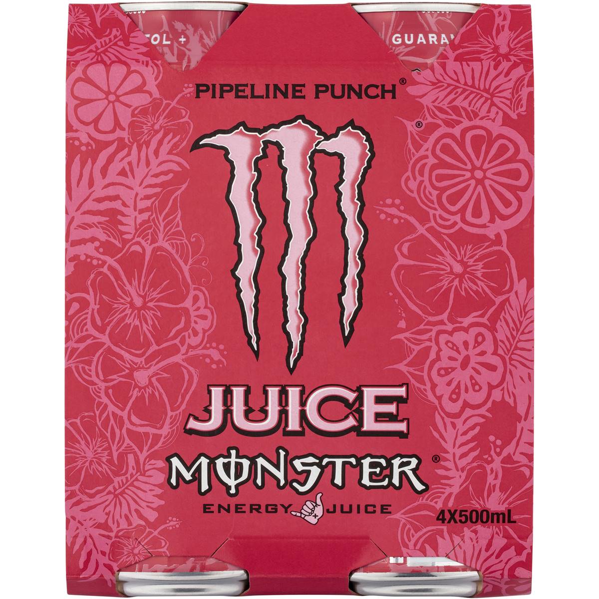 Monster Pipeline Punch 500ml X4 Pack Woolworths