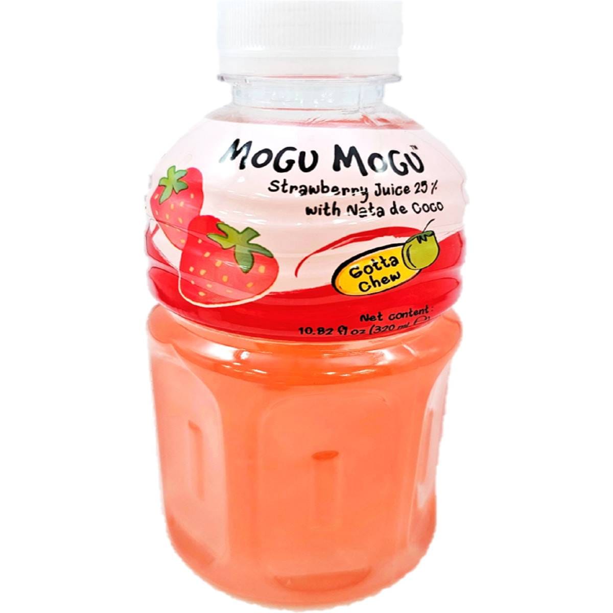 Mogu Mogu Strawberry Juice 320ml | Woolworths