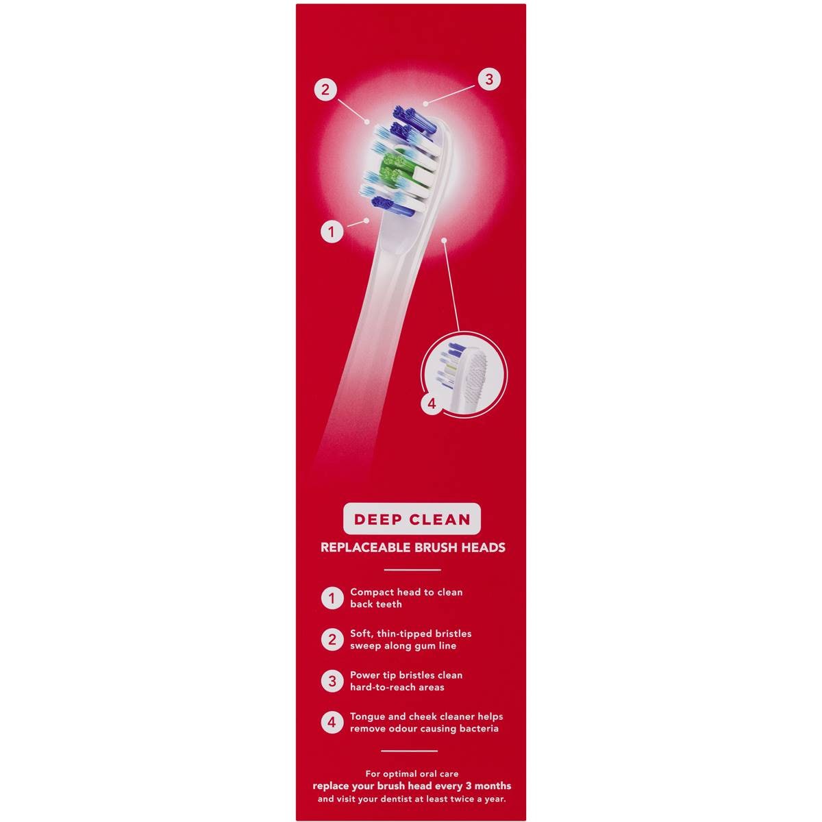 Colgate Sonic Electric Toothbrush Proclinical 250r Deep Clean Each ...