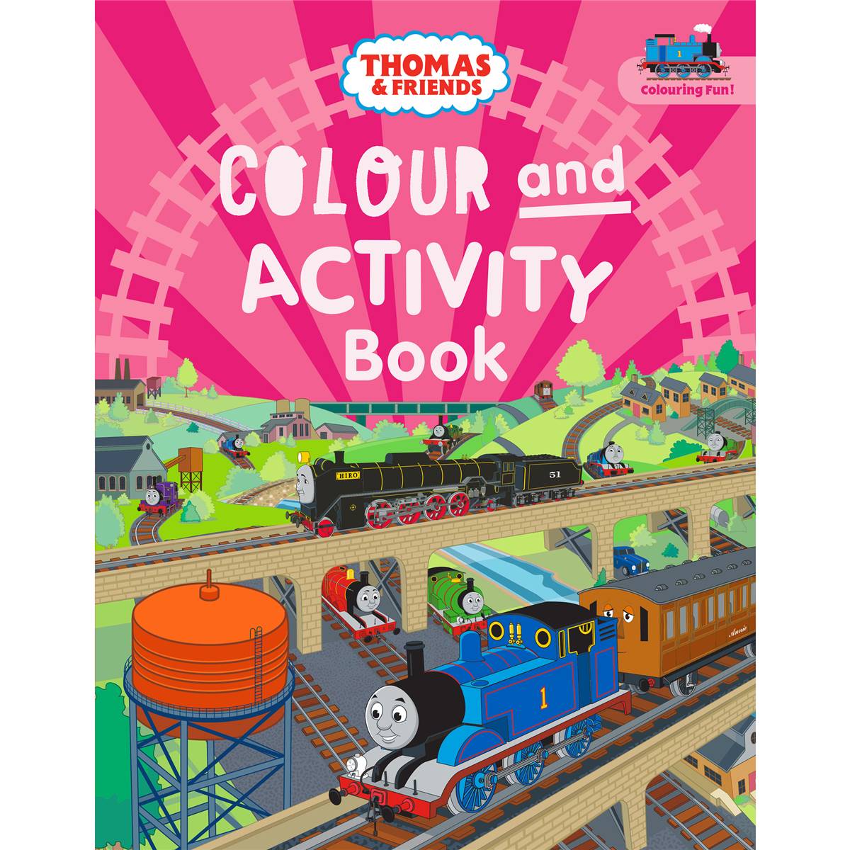 Thomas & Friends Colour & Activity Book Each | Woolworths