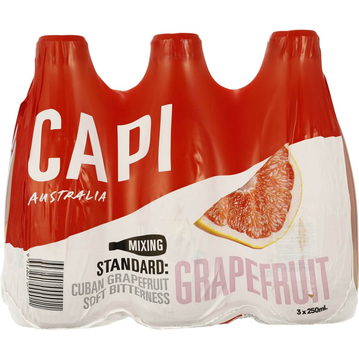 Capi Fruit Soda Pink Grapefruit 3x250ml | Woolworths