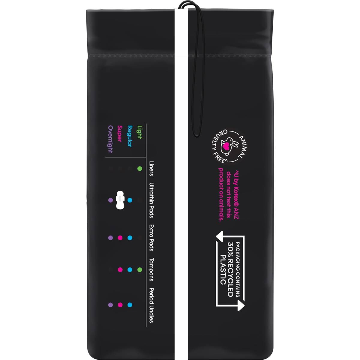 U By Kotex Sport Ultrathin Pads Super With Wings 10 Pack | Woolworths