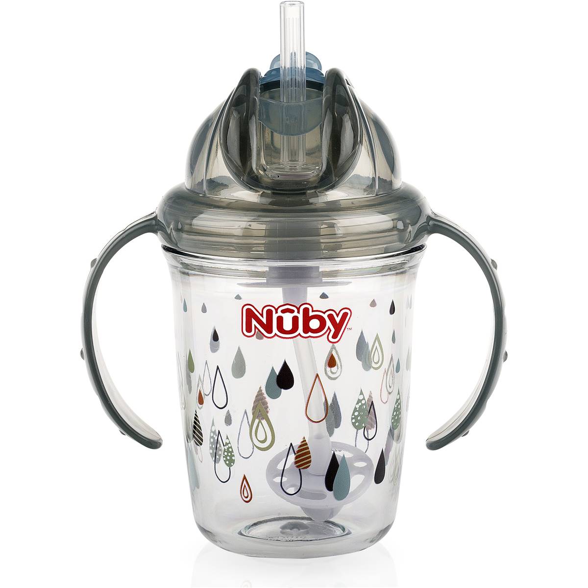 Nuby Tritan Weighted Straw Flip It 240ml Each | Woolworths
