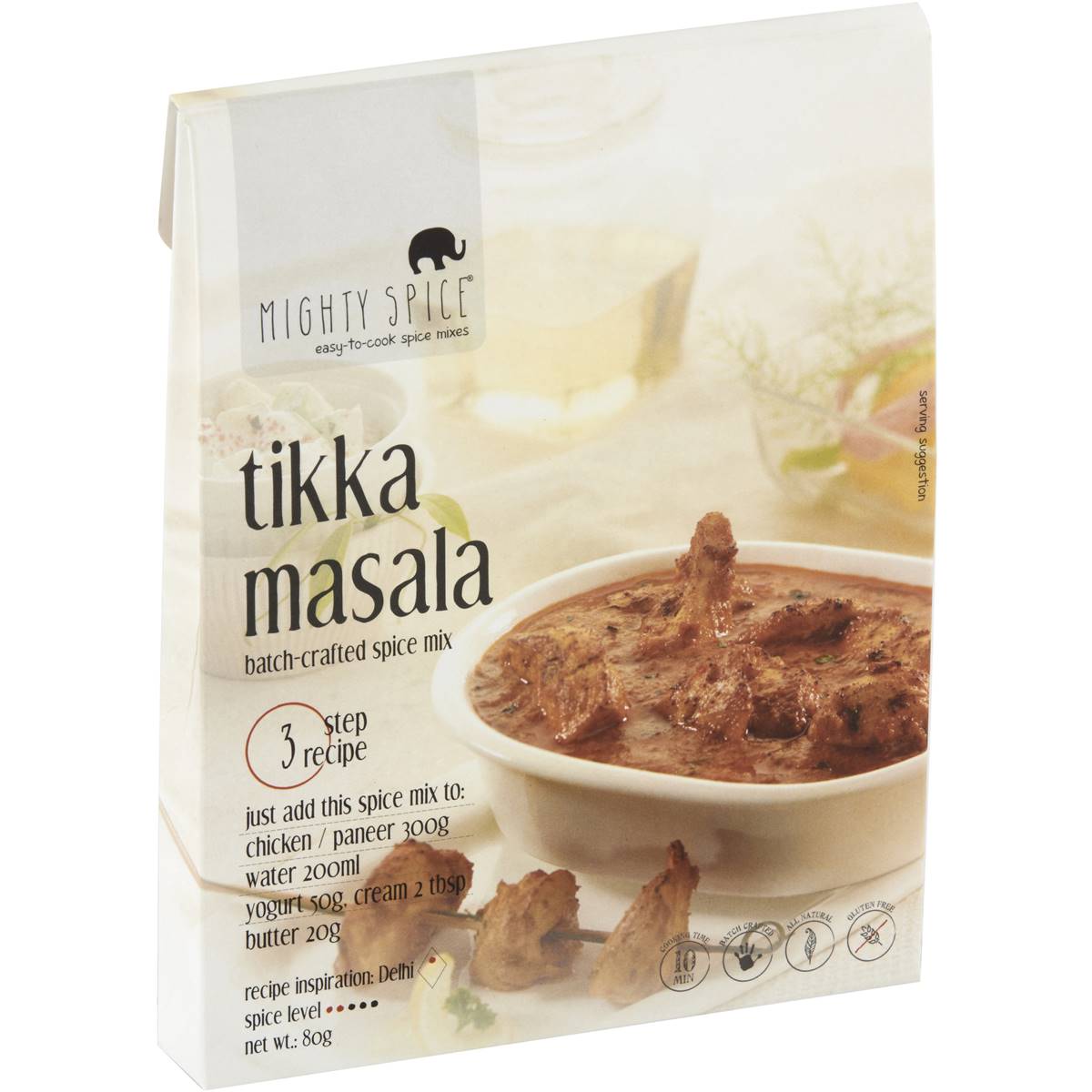 Mighty Spice Tikka Masala 80g | Woolworths
