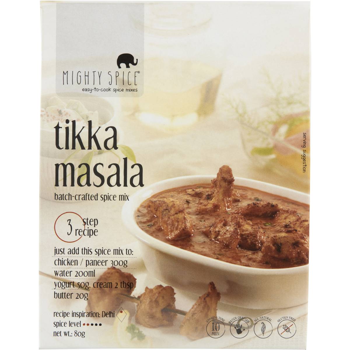 Mighty Spice Tikka Masala 80g | Woolworths