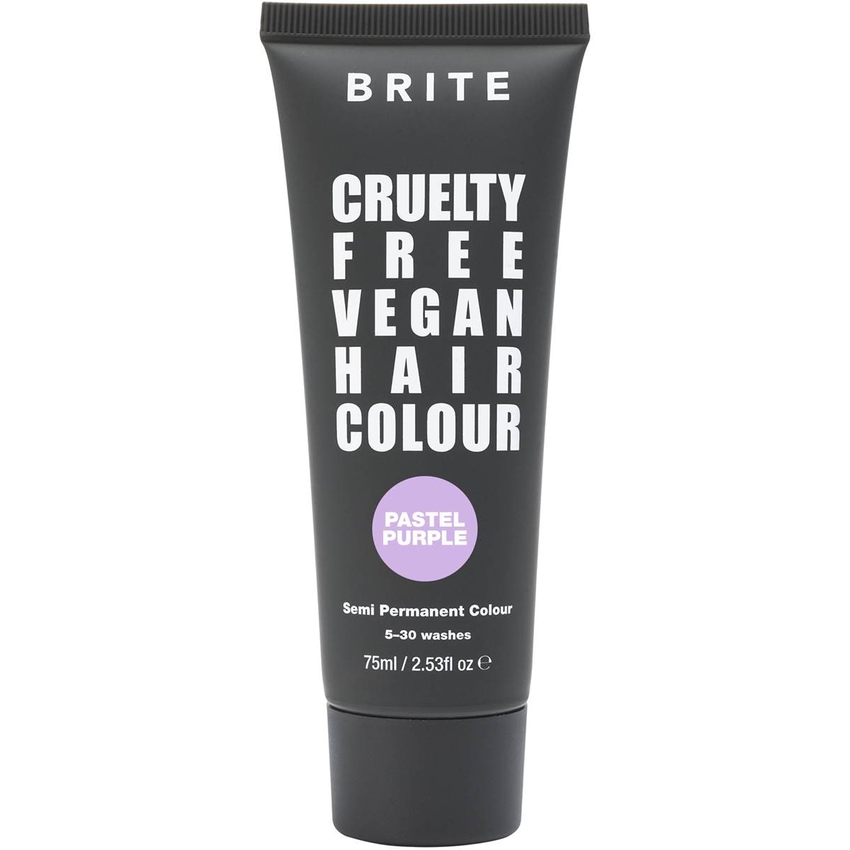 Brite Semi Permanent Hair Colour Colour Pastel Purple 75ml | Woolworths