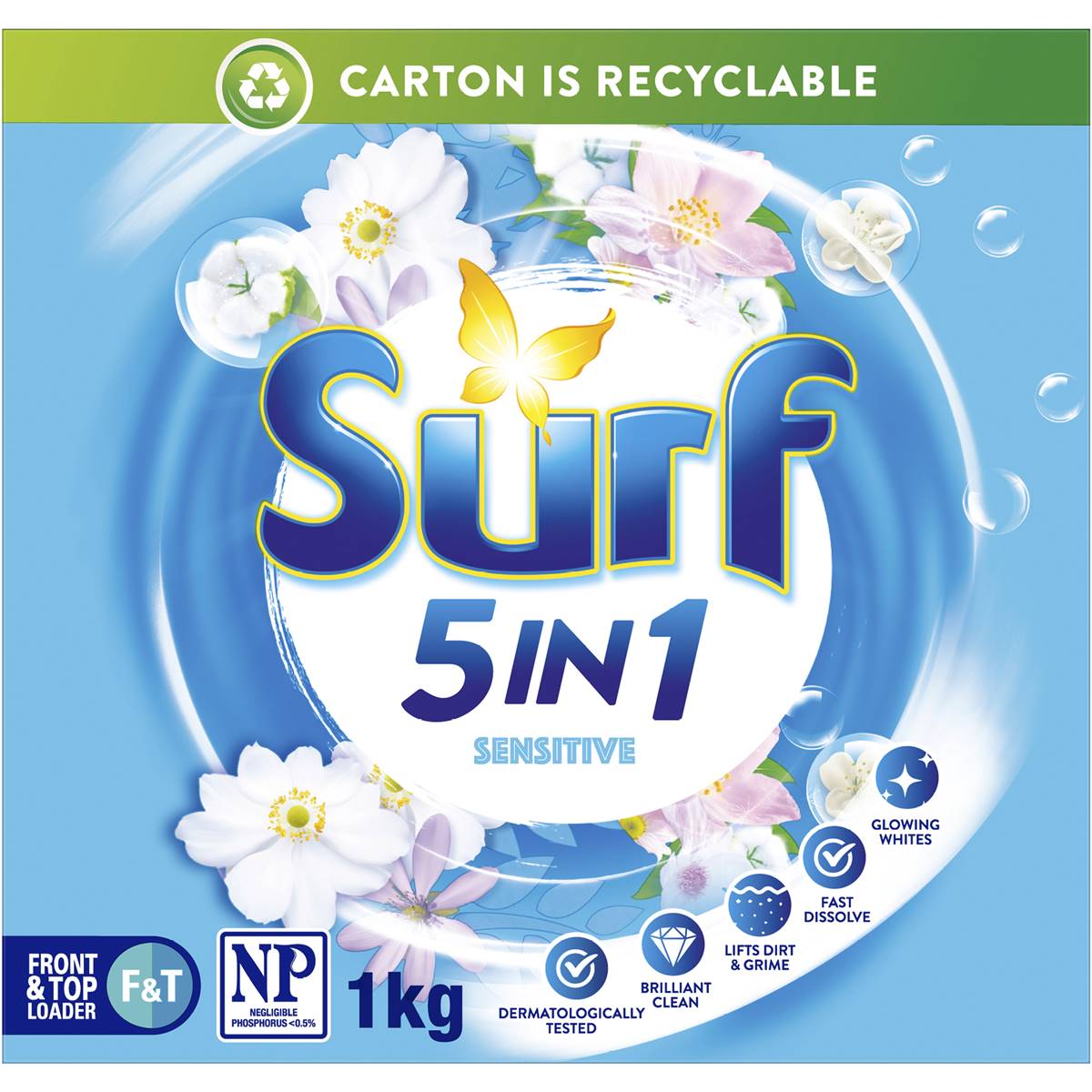 Surf Sensitive 1kg | Woolworths