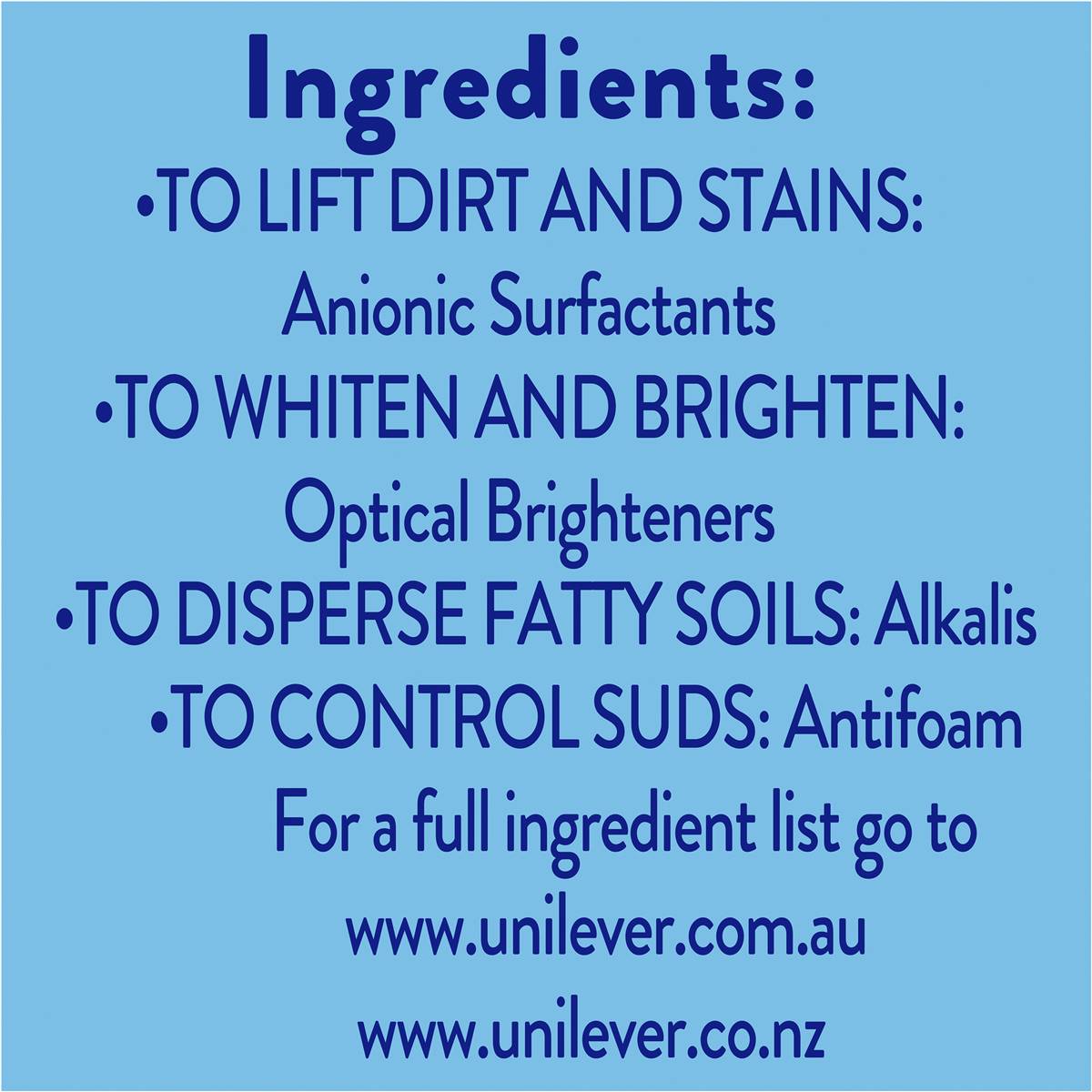 Surf Sensitive 1kg | Woolworths