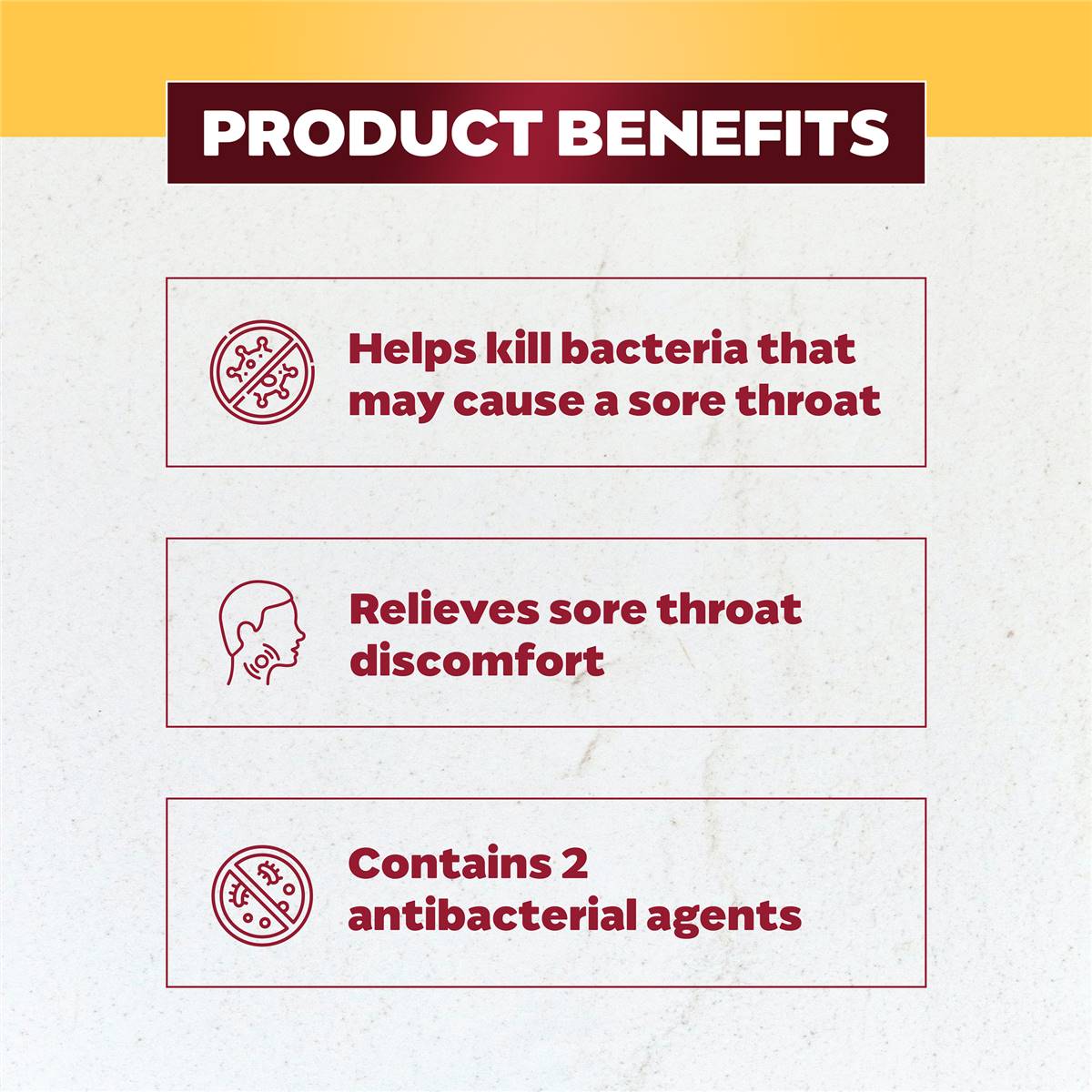 Betadine Sore Throat Lozenges Honey & Lemon 36pk | Woolworths