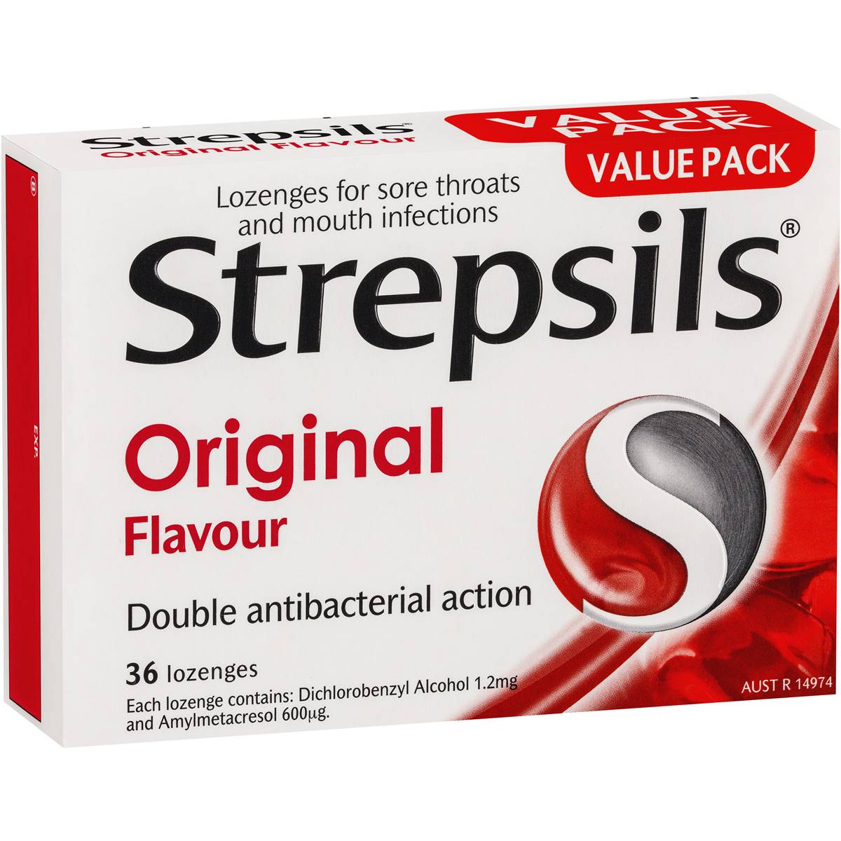 Strepsils Throat Lozenges Original 36pk | Woolworths
