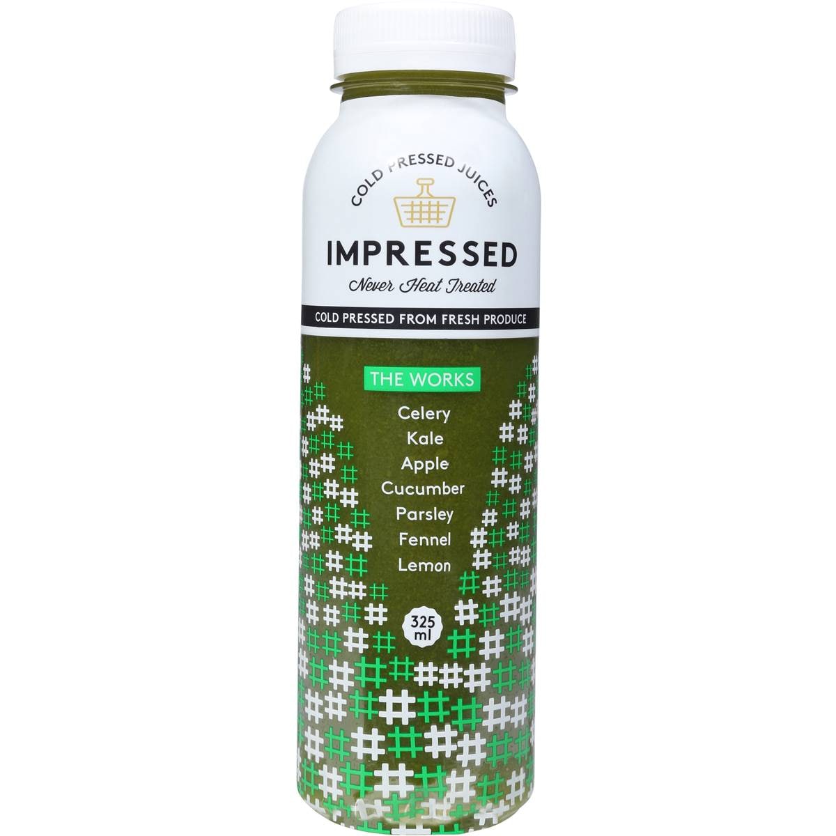 Impressed Cold Pressed Juice The Works 325ml | Woolworths
