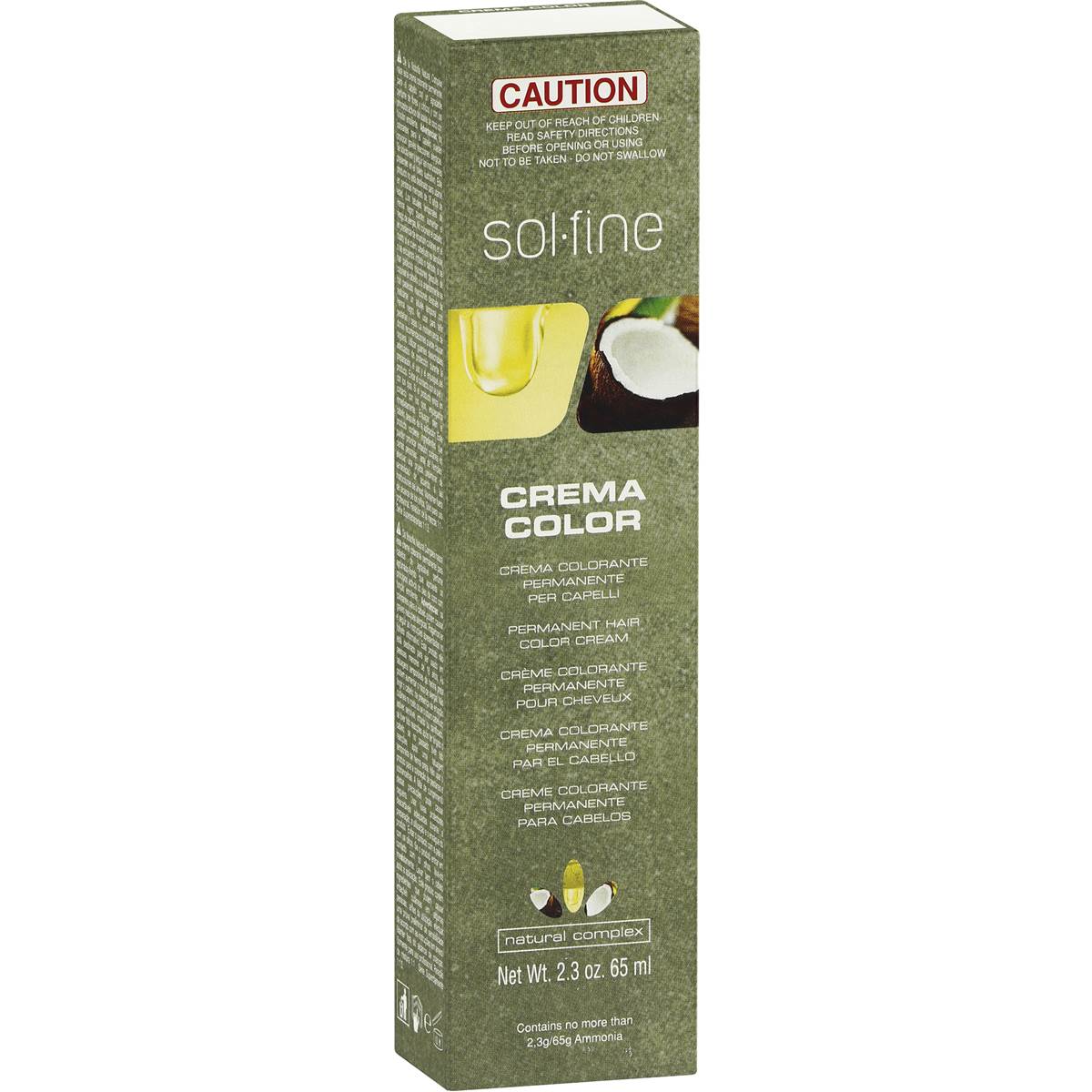 Solfine Crema Colour 8c Light Ash Blonde Each | Woolworths