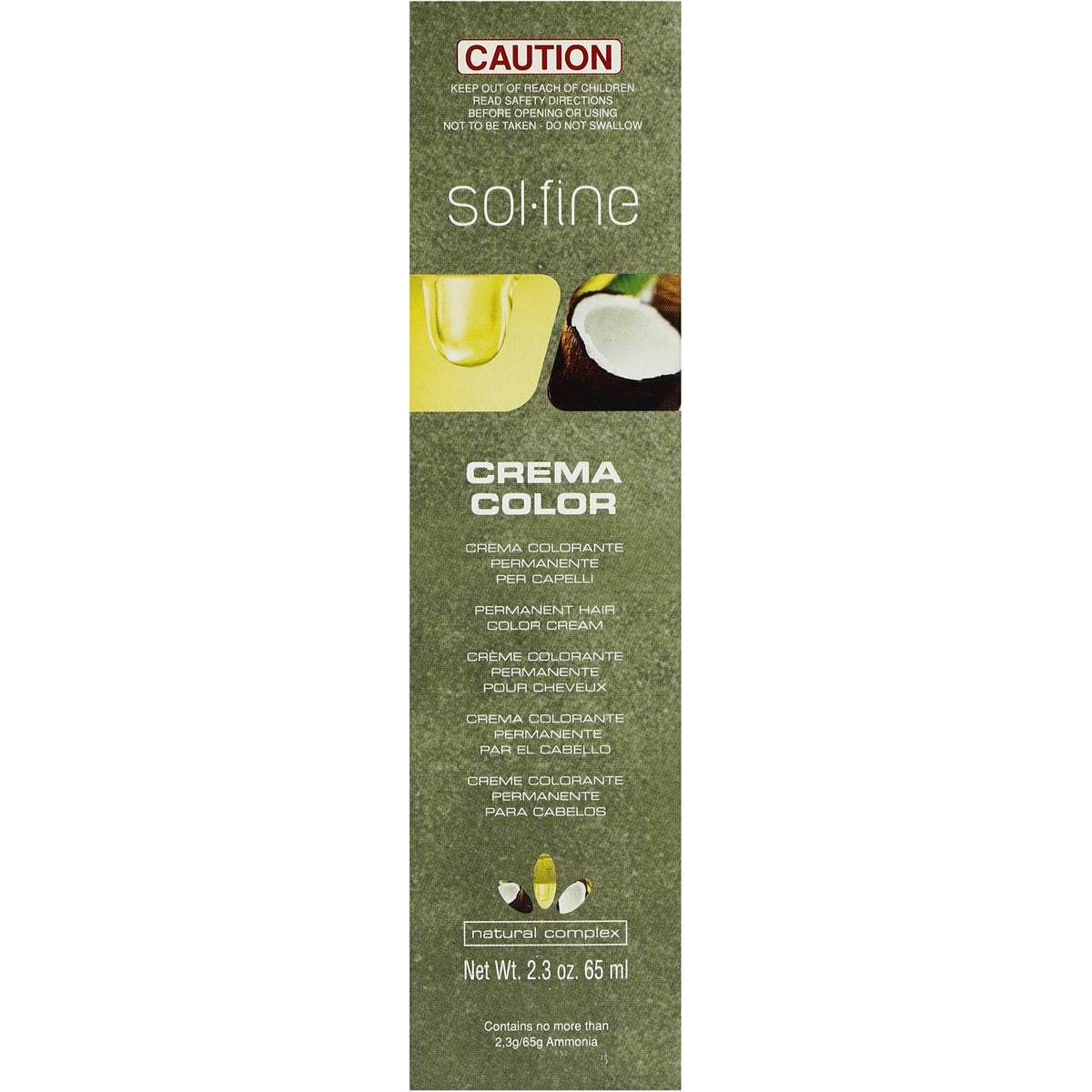 Solfine Crema Colour 8c Light Ash Blonde Each | Woolworths