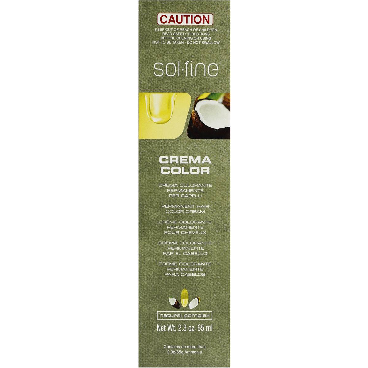 Solfine Crema Colour 30 Neutral Very Light Blonde 65ml | Woolworths