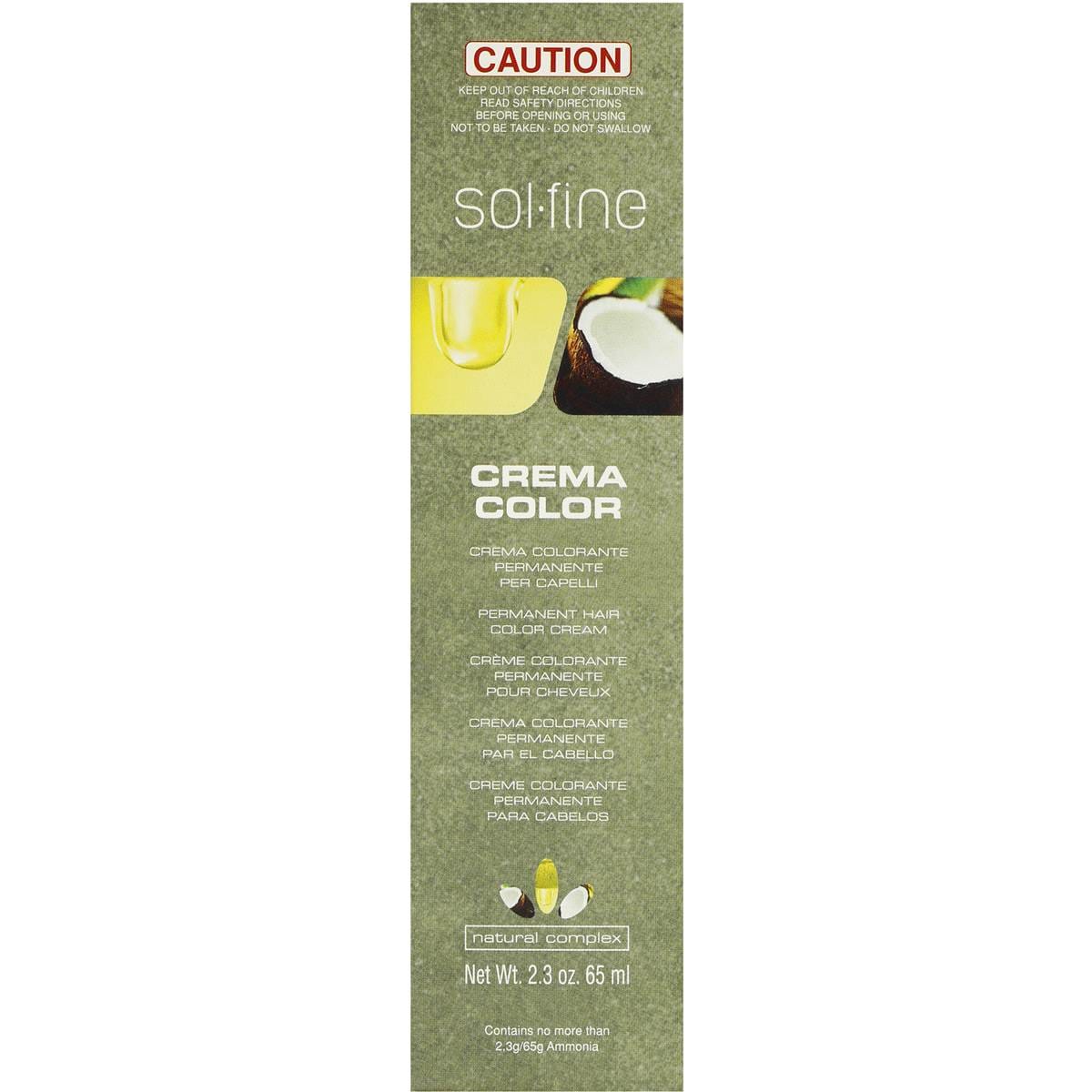 Solfine Crema Colour 6dr Golden Copper Dark Blonde 65ml | Woolworths