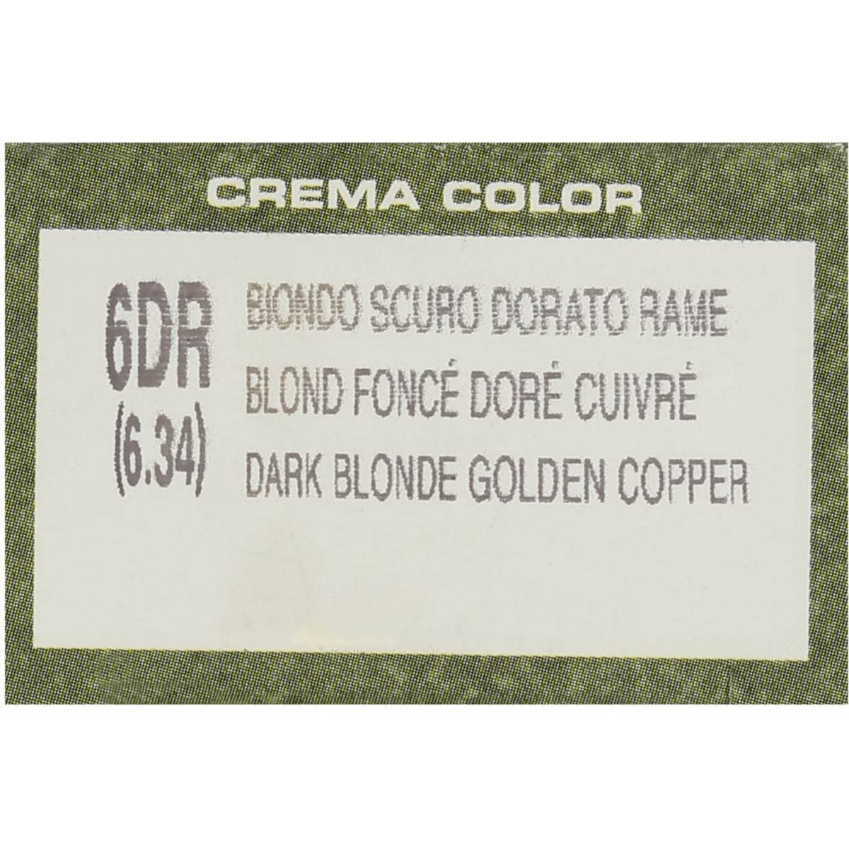 Solfine Crema Colour 6dr Golden Copper Dark Blonde 65ml | Woolworths