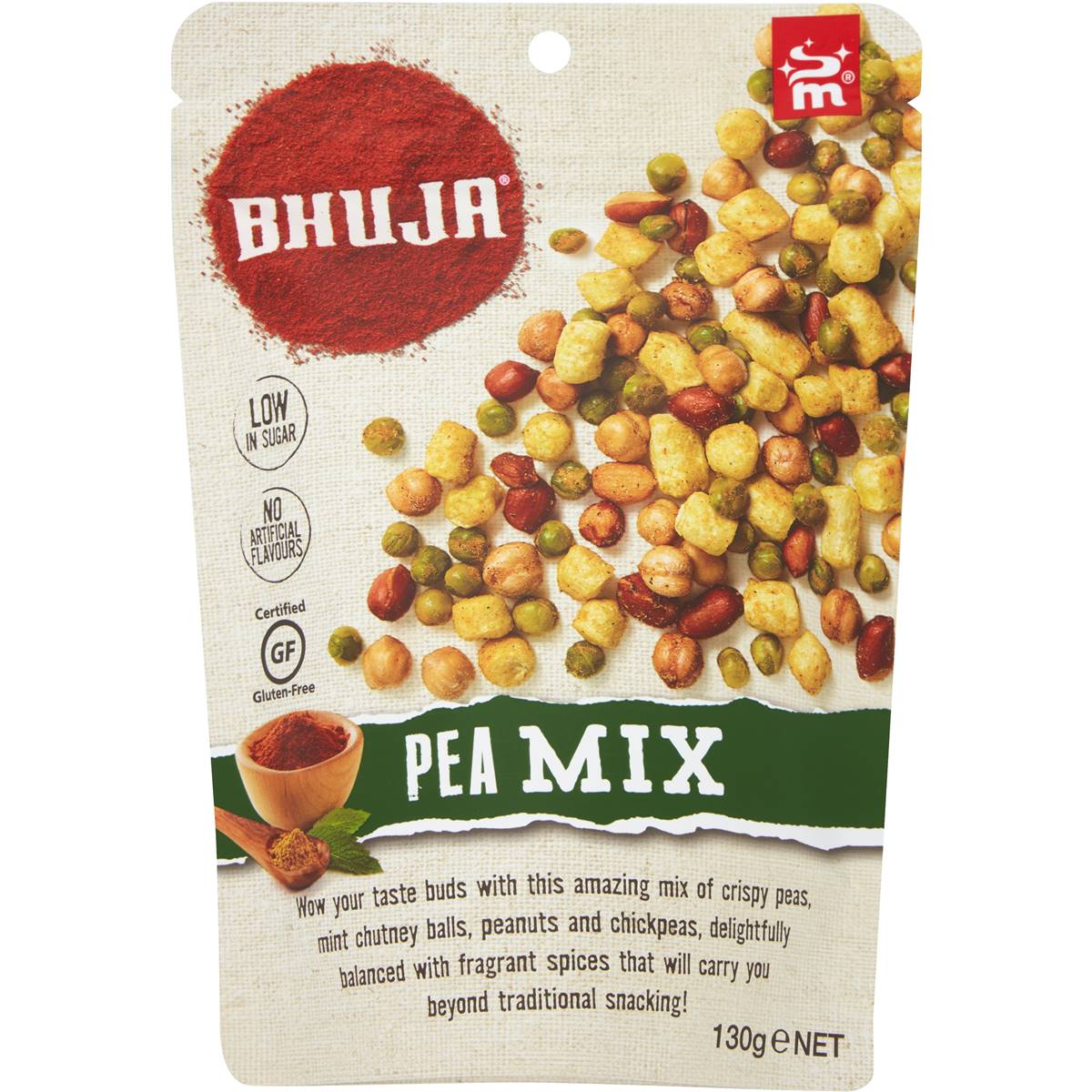 Bhuja Pea Mix 130g | Woolworths