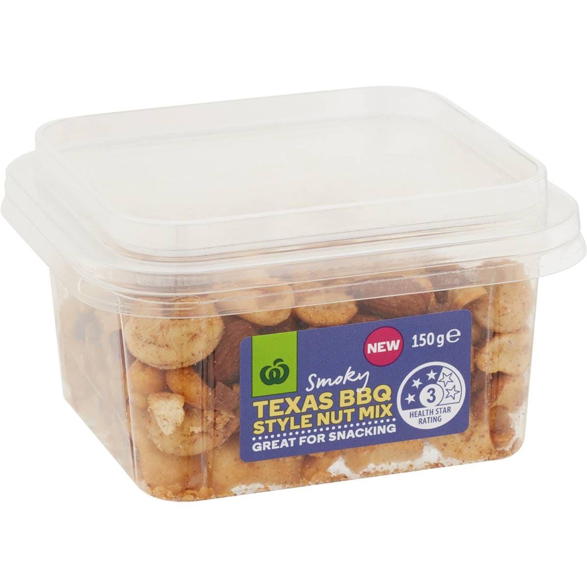 Woolworths Snack Pot Nut Mix Texas Bbq Style 150g | Woolworths