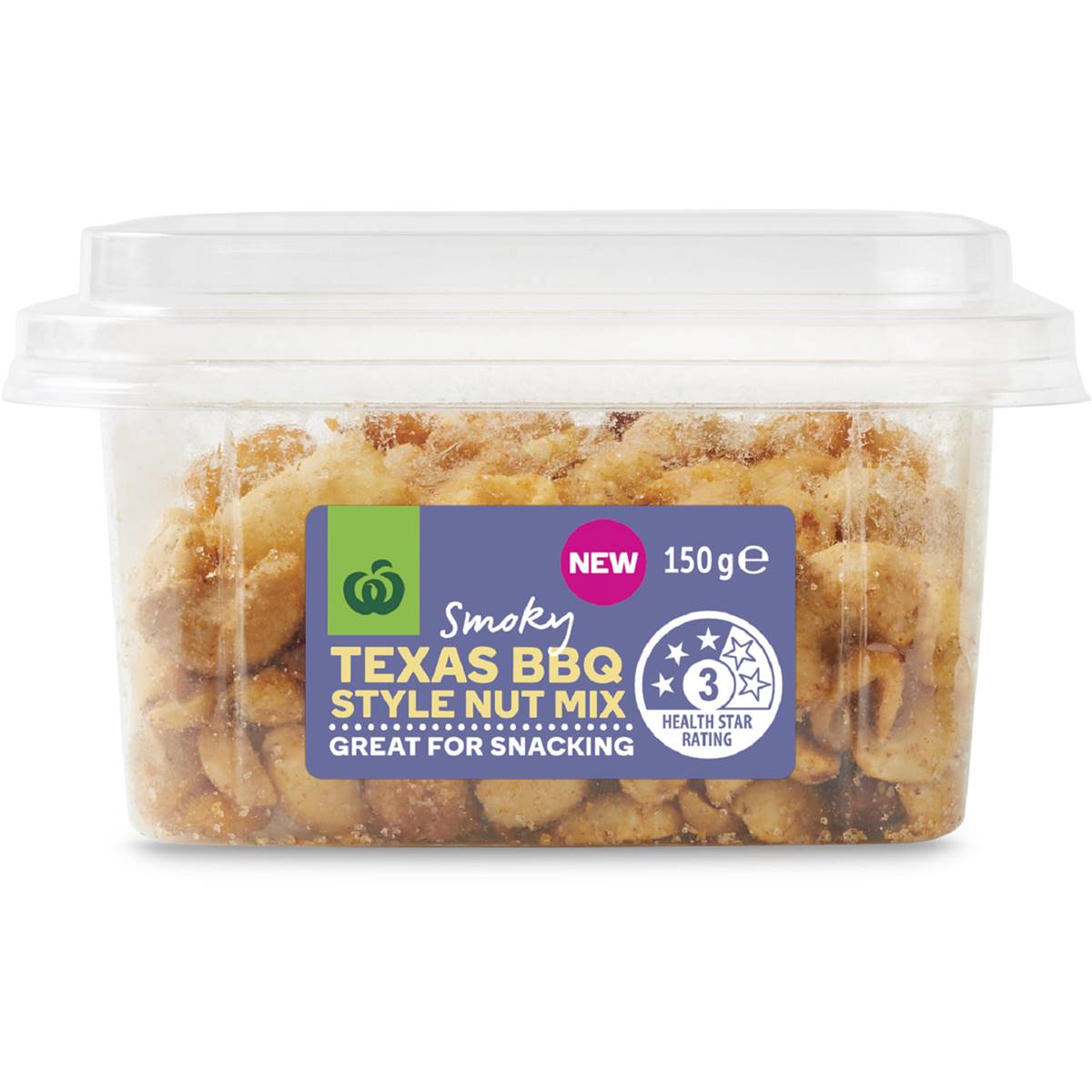 Woolworths Snack Pot Nut Mix Texas Bbq Style 150g | Woolworths