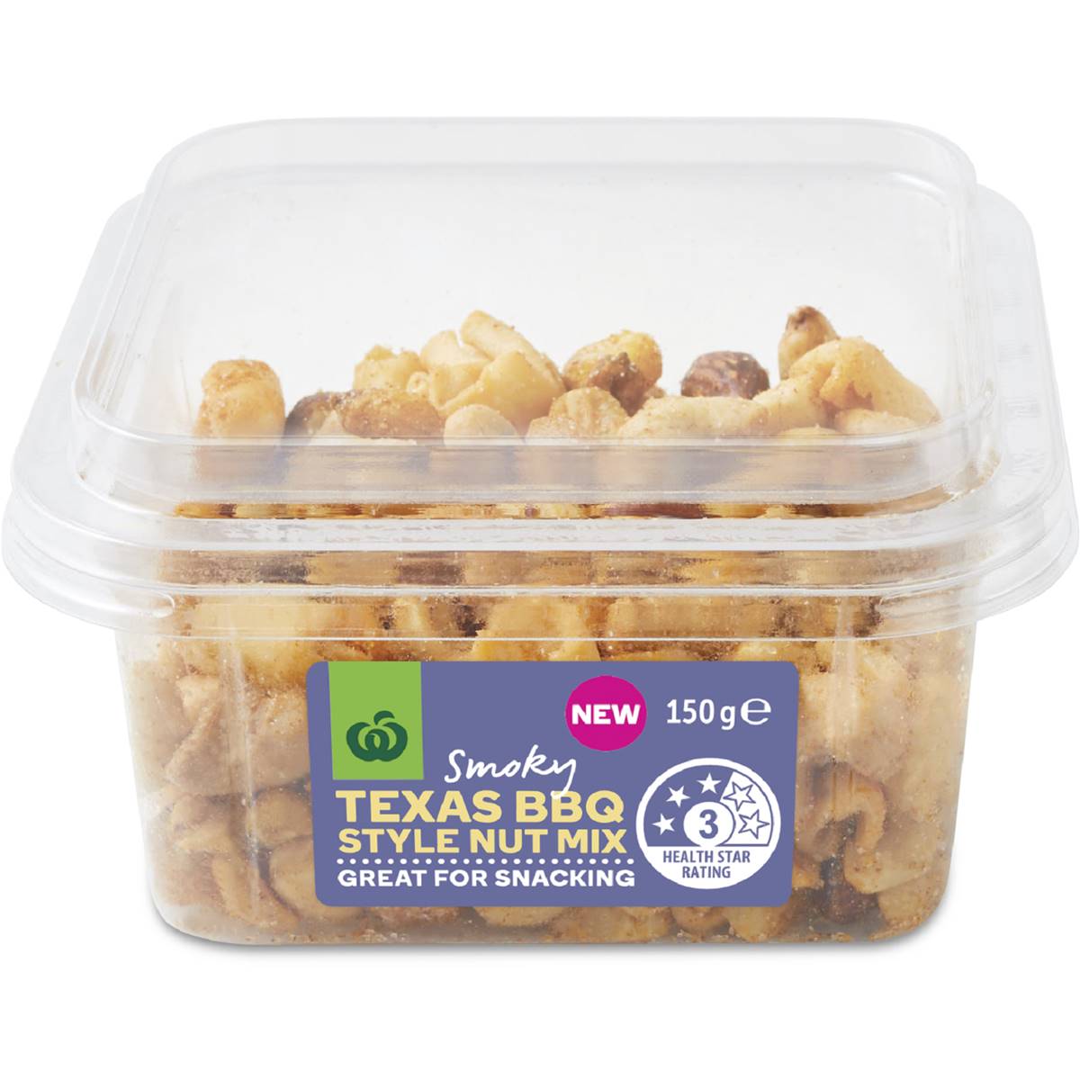 Woolworths Snack Pot Nut Mix Texas Bbq Style 150g | Woolworths