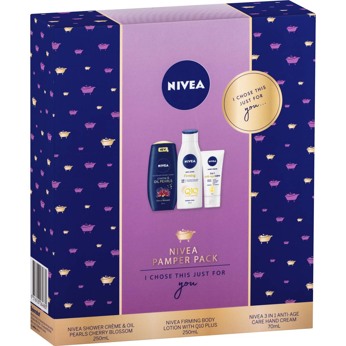 Nivea Pamper Pack 3 Pack | Woolworths