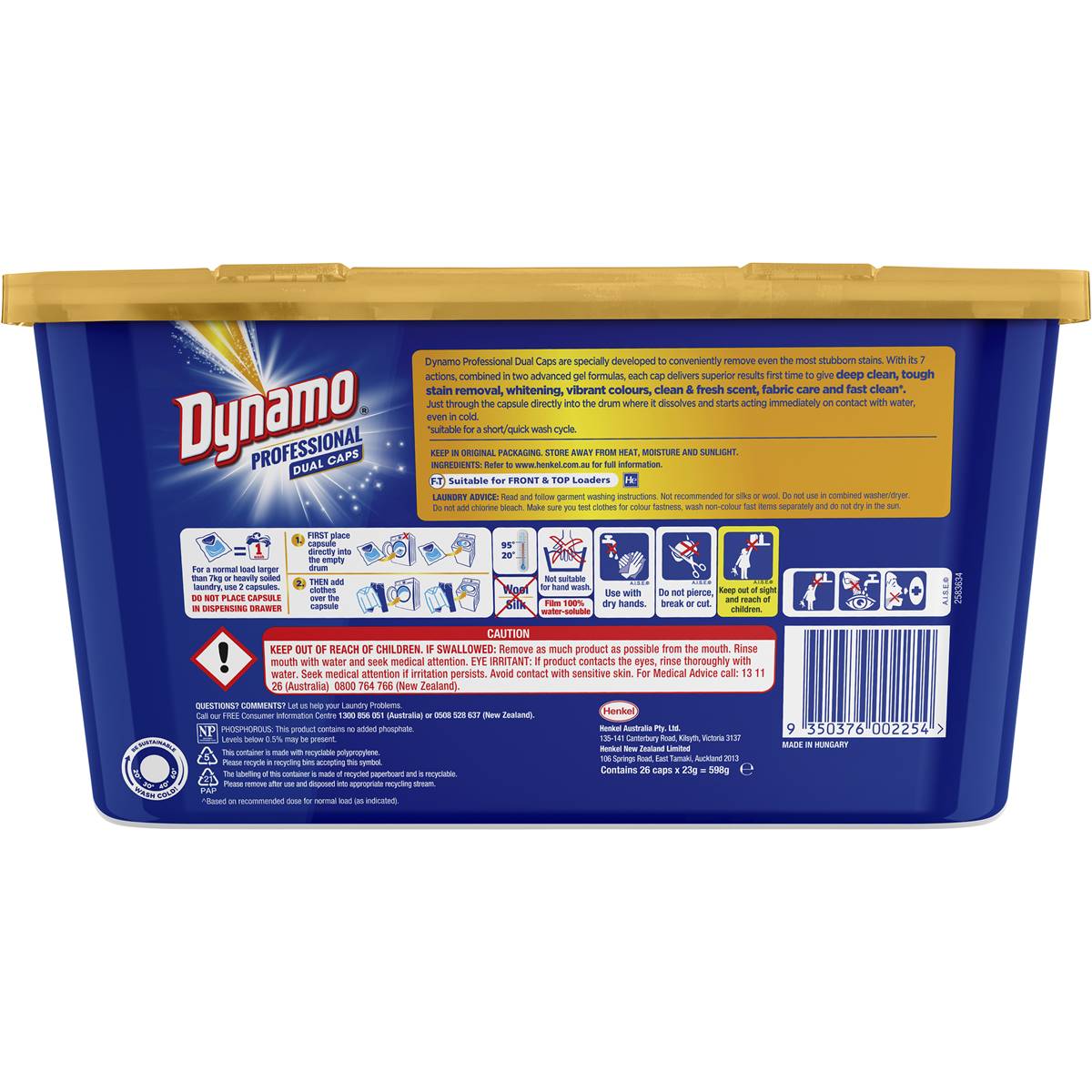 Dynamo Professional Dual Capsules 26 Pack | Woolworths