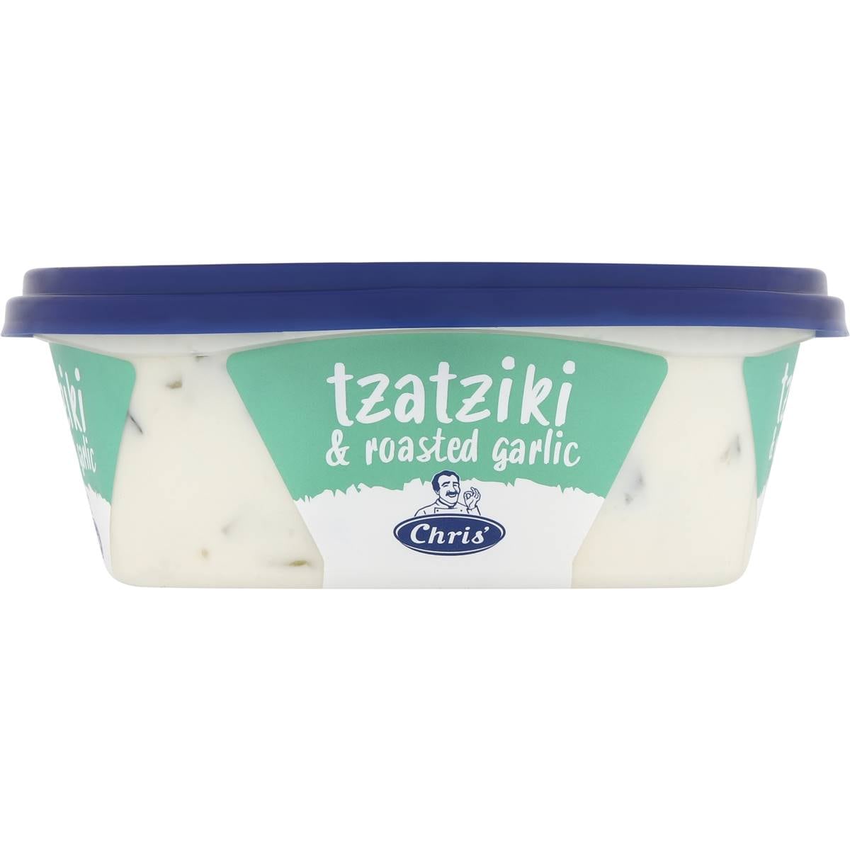 Chris' Dips Tzatziki & Roasted Garlic 200g | Woolworths