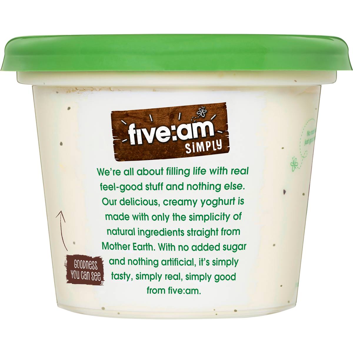 Five:am Simply Yoghurt Passionfruit 550g | Woolworths