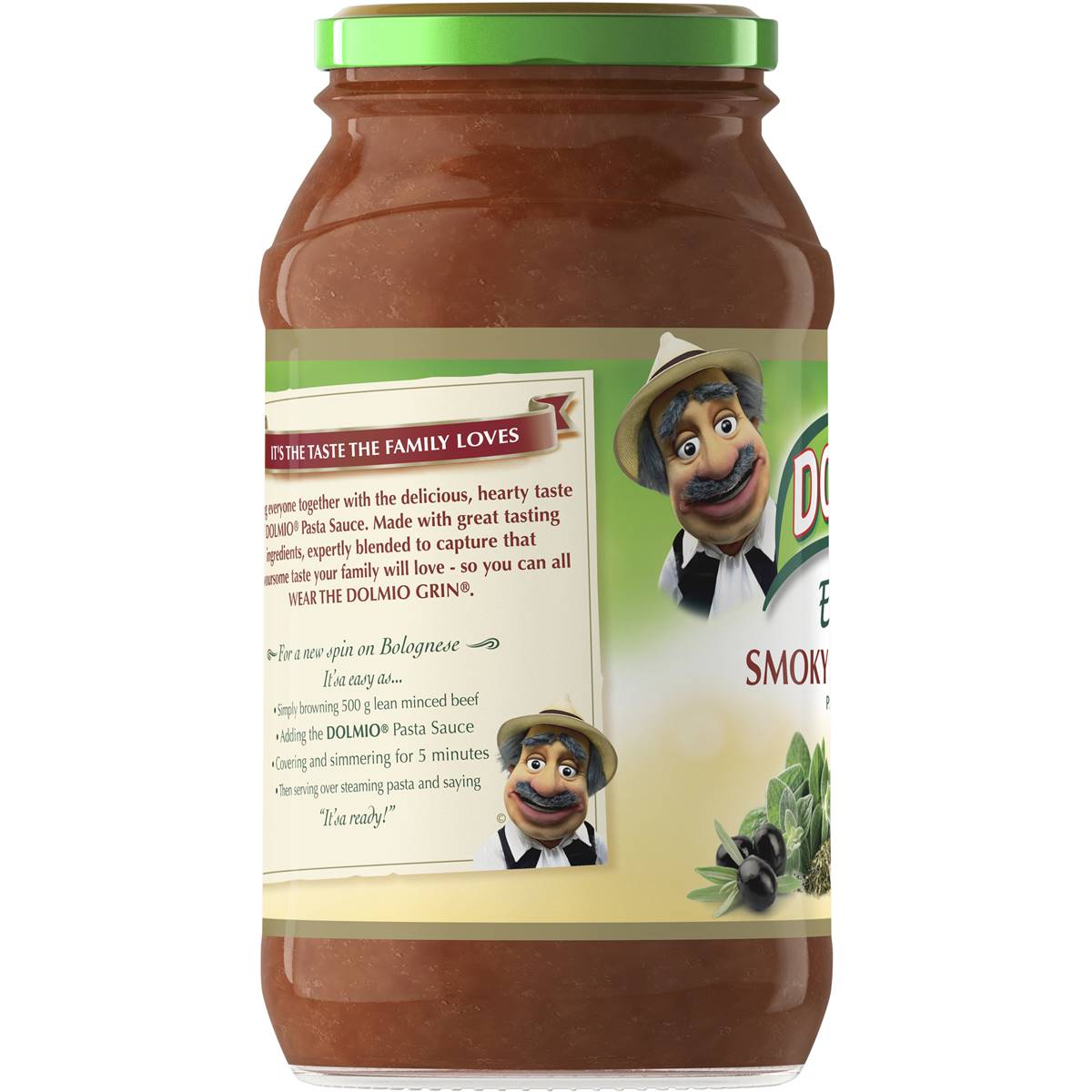 Dolmio Extra Smoky Puttanesca Pasta Sauce 500g | Woolworths
