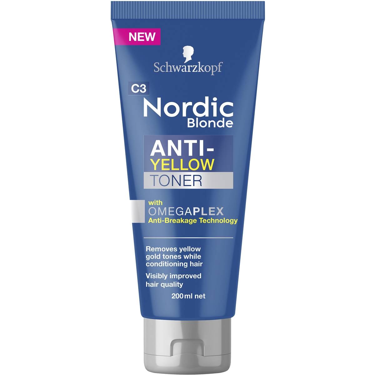 Schwarzkopf Nordic Blonde Toner Anti-yellow 200ml | Woolworths