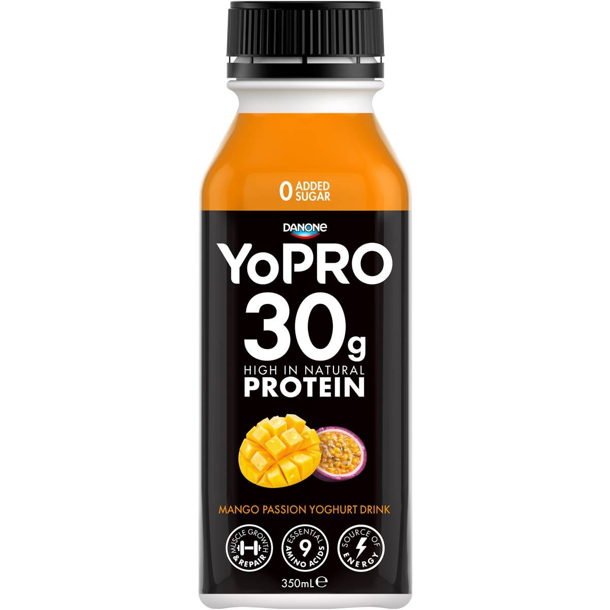 Danone Yopro Mango Passionfruit Drink Yoghurt 350ml | Woolworths