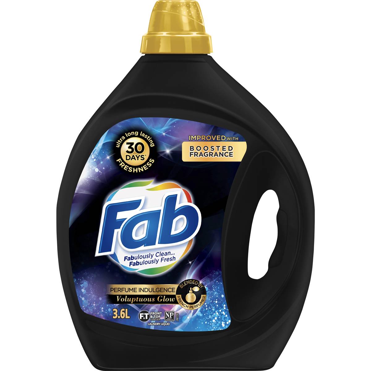 Fab Laundry Liquid Perfume Indulgence Voluptuous Glow 3.6L | Woolworths