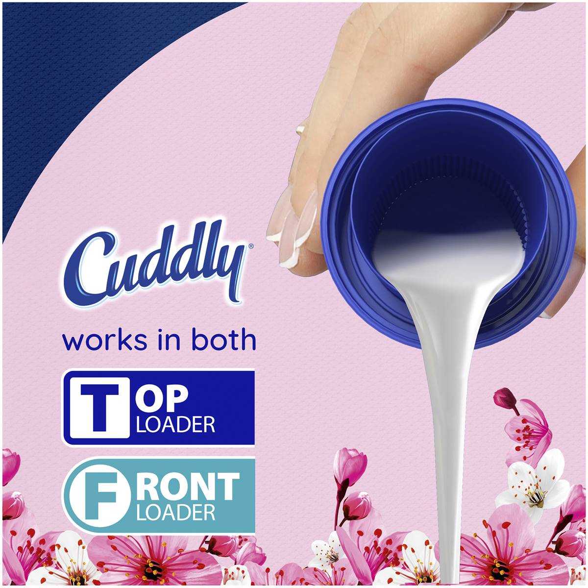 Cuddly Fabric Softener Japanese Cherry Blossom 1.9l | Woolworths