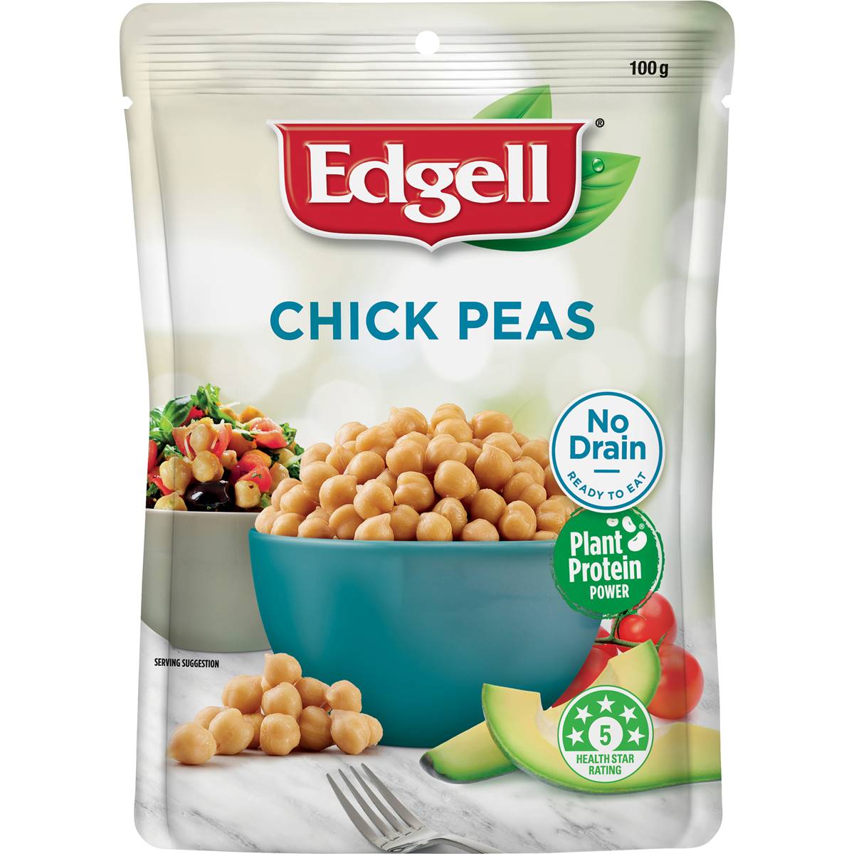 Edgell Chick Pea Pouch 100g | Woolworths