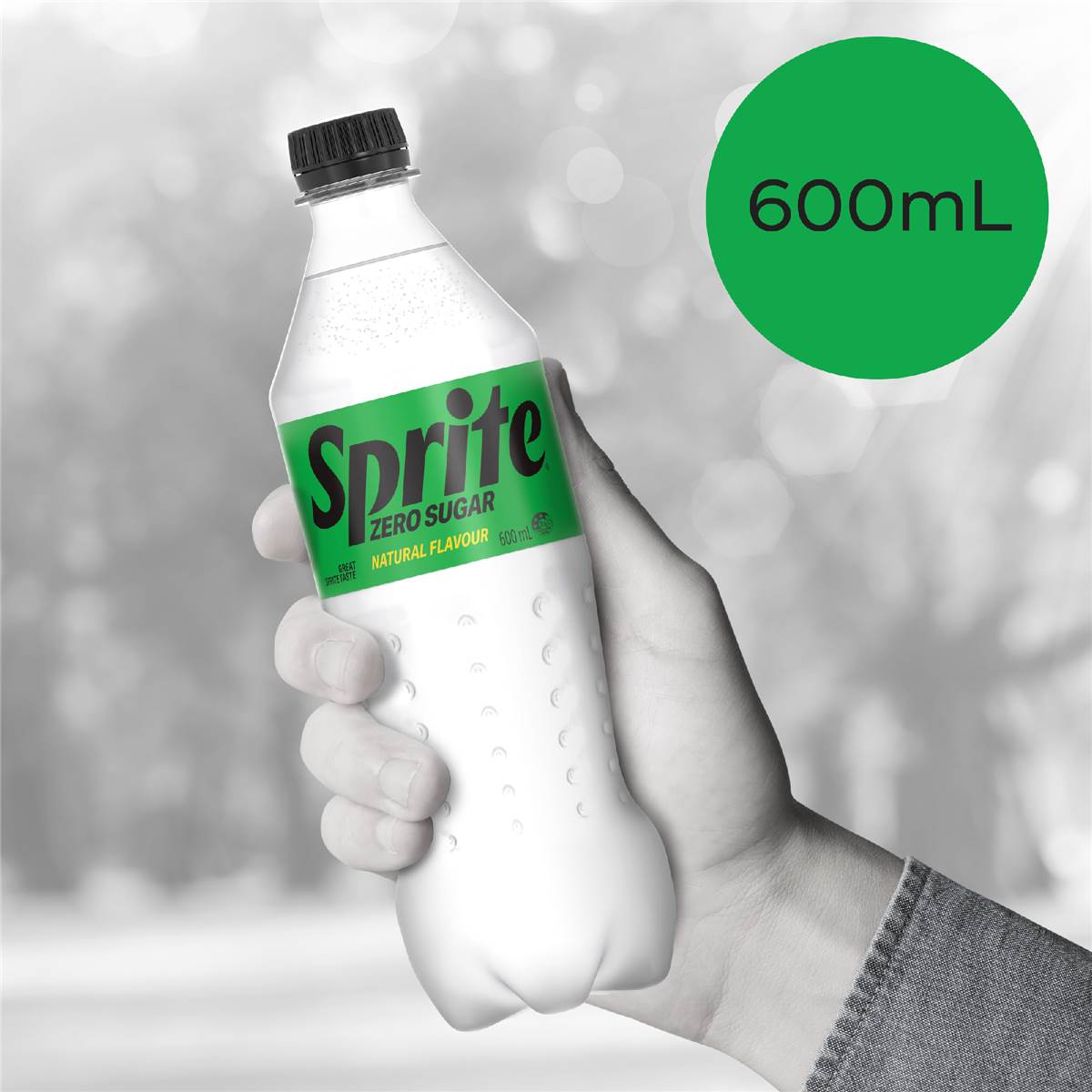 Sprite Zero Sugar Soft Drink Bottle 600ml | Woolworths