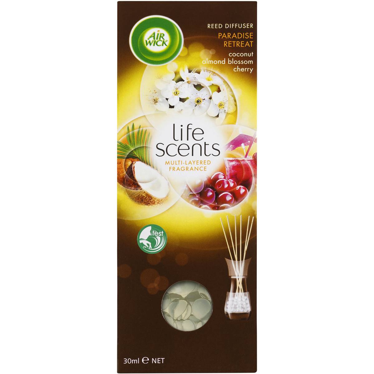 Air Wick Life Scents Paradise Retreat Reed Diffuser 30ml | Woolworths