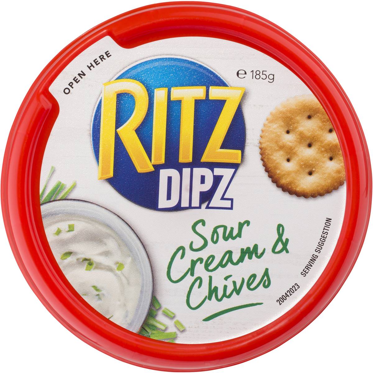 Ritz Dipz Sour Cream & Chives 185g | Woolworths