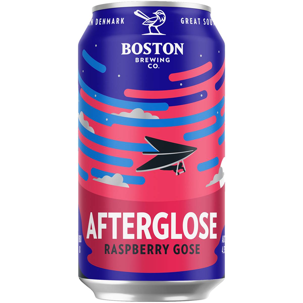 Boston Brewing Co. Afterglose Raspberry Gose Can 375ml | Woolworths