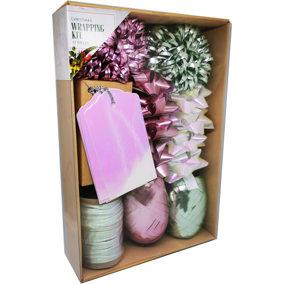 Christmas Assorted Gift Wrapping Kit 17 Pack | Woolworths