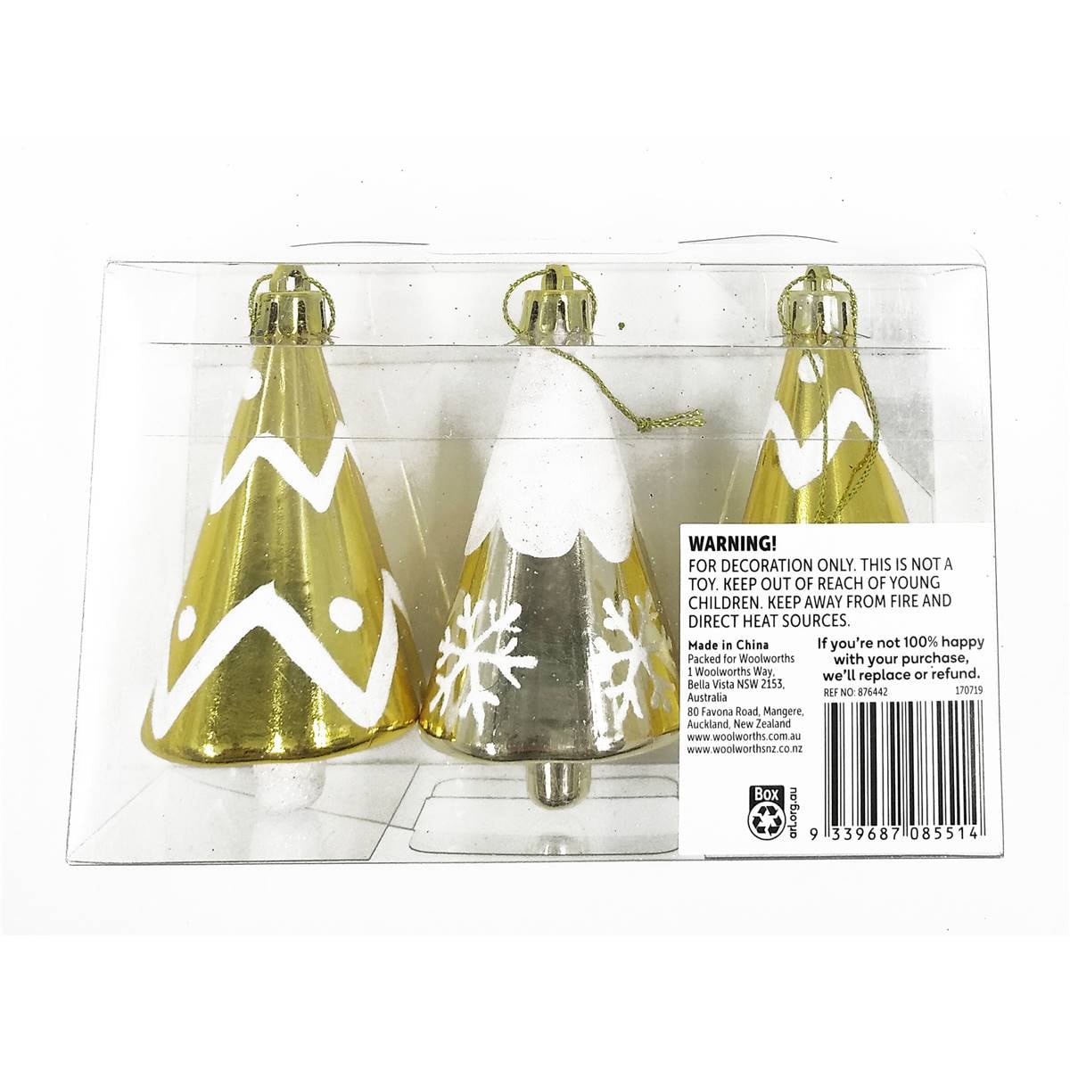 Christmas Luxe Tree 3 Pack | Woolworths