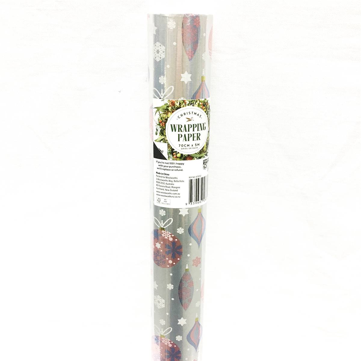 Christmas Wrapping Paper Foil 5m Each | Woolworths