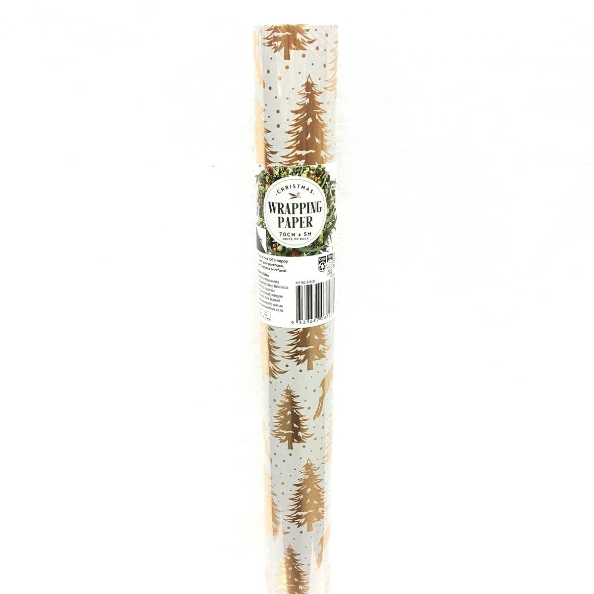 Christmas Wrapping Paper Foil 5m Each | Woolworths