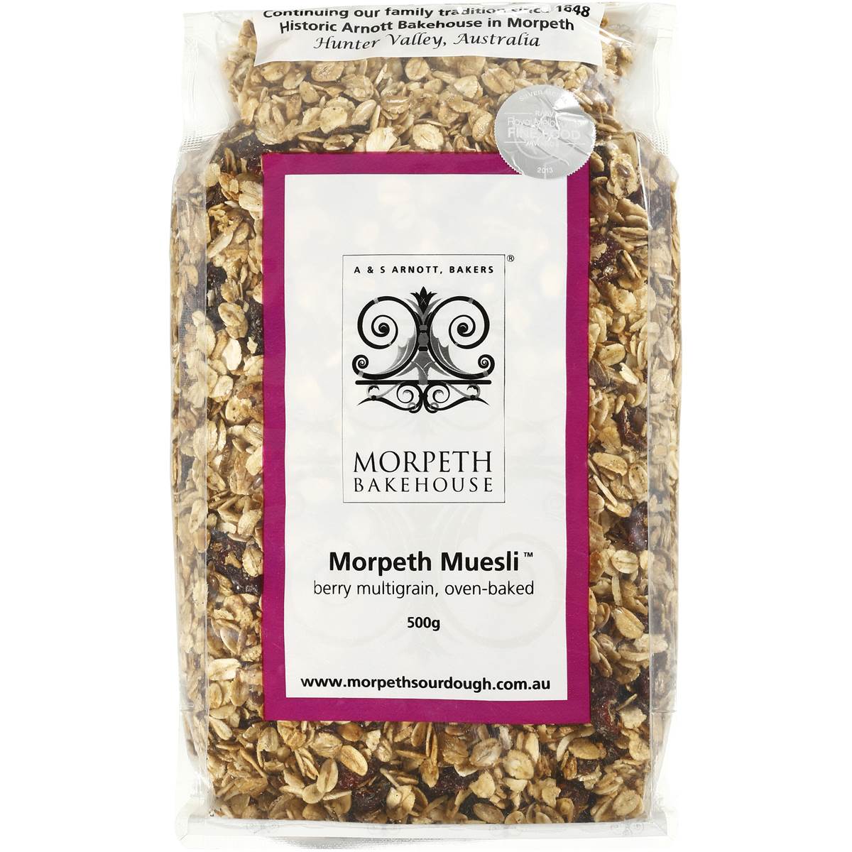 Morpeth Bakehouse Multigrain Berry Muesli 500g | Woolworths