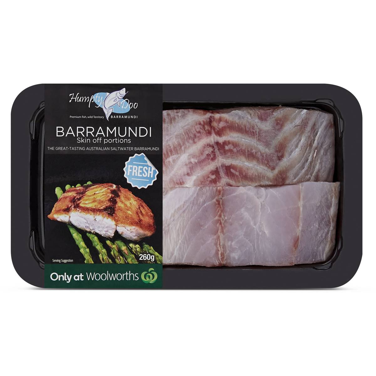 Humpty Doo Barramundi Skin Off 260g | Woolworths